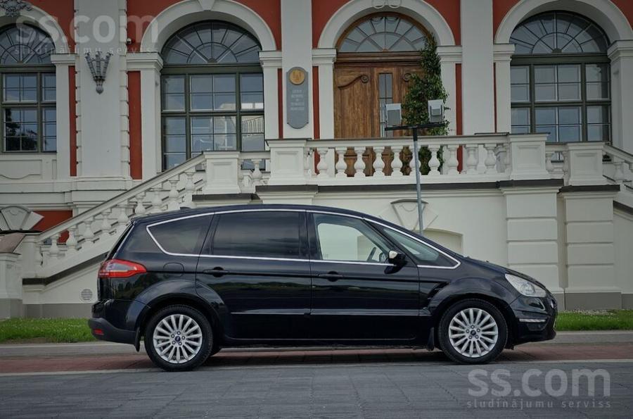 Melns Ford S-Max 2012 Jelgava, ar dzinēja tilpumu 2.00 L un nobraukumu 256 tūkst. km par 5490 €, foto 4 vietnē AUTOMOTO.COM.LV