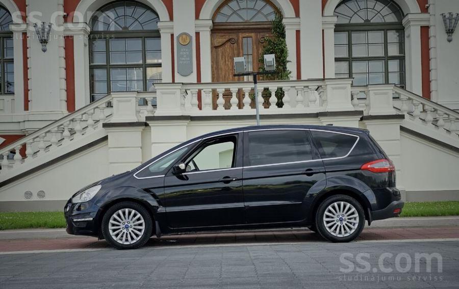 Melns Ford S-Max 2012 Jelgava, ar dzinēja tilpumu 2.00 L un nobraukumu 256 tūkst. km par 5490 €, foto 5 vietnē AUTOMOTO.COM.LV