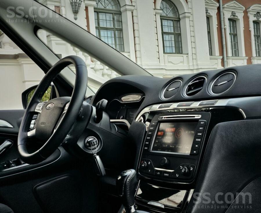 Melns Ford S-Max 2012 Jelgava, ar dzinēja tilpumu 2.00 L un nobraukumu 256 tūkst. km par 5490 €, foto 10 vietnē AUTOMOTO.COM.LV