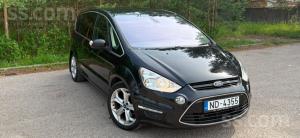 Black Ford S-Max 2012 in Ogre, with an engine capacity of 2.00 L and mileage of 216 thousand km for 5450 €, photo  on AUTOMOTO.COM.LV