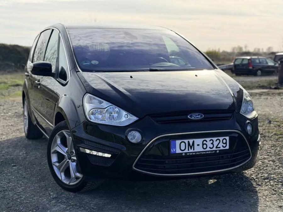 Melns Ford S-Max 2012 Rīga, ar dzinēja tilpumu 2.00 L un nobraukumu 315 tūkst. km par 6300 €, foto 1 vietnē AUTOMOTO.COM.LV
