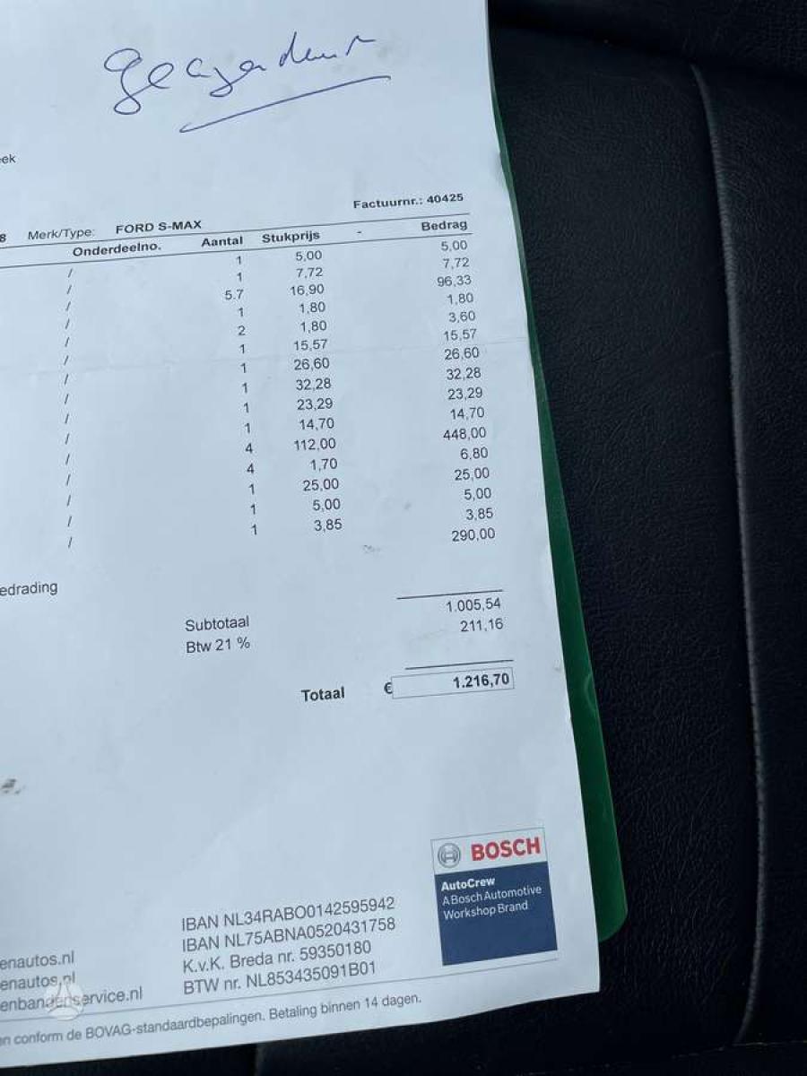Melns Ford S-Max 2012 Panevēža, ar dzinēja tilpumu 2.00 L un nobraukumu 324 tūkst. km par 4750 €, foto 25 vietnē AUTOMOTO.COM.LV