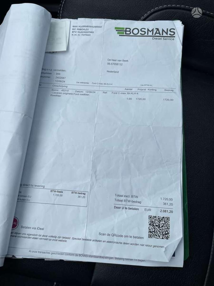 Melns Ford S-Max 2012 Panevēža, ar dzinēja tilpumu 2.00 L un nobraukumu 324 tūkst. km par 4750 €, foto 26 vietnē AUTOMOTO.COM.LV