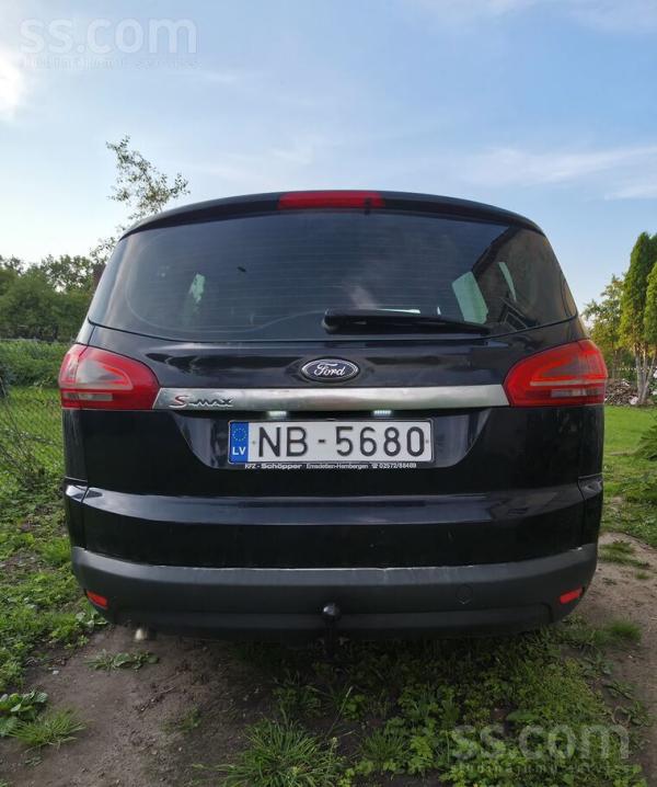 Melns Ford S-Max 2012 Dobele, ar dzinēja tilpumu 2.00 L un nobraukumu 296 tūkst. km par 4000 €, foto 3 vietnē AUTOMOTO.COM.LV