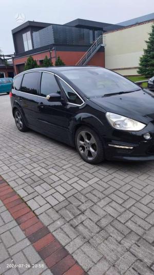 Melns Ford S-Max 2012 Klaipėda, ar dzinēja tilpumu 2.00 L un nobraukumu 272 tūkst. km par 4500 €, foto  vietnē AUTOMOTO.COM.LV