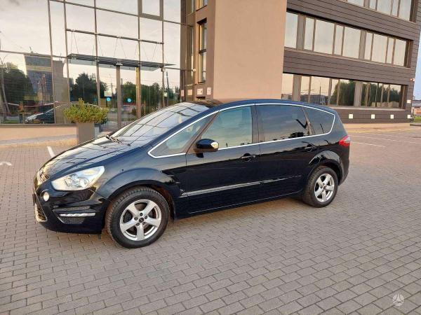 Black Ford S-Max 2012 in Kaunas, with an engine capacity of 2.20 L and mileage of 278 thousand km for 4990 €, photo 5 on AUTOMOTO.COM.LV