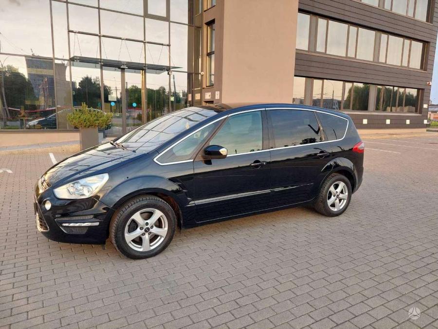 Black Ford S-Max 2012 in Kaunas, with an engine capacity of 2.20 L and mileage of 278 thousand km for 4990 €, photo 6 on AUTOMOTO.COM.LV