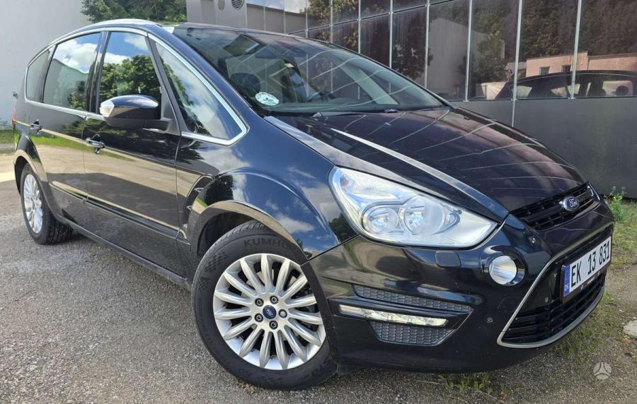 Melns Ford S-Max 2012 Kauņa, ar dzinēja tilpumu 2.00 L un nobraukumu 341 tūkst. km par 3200 €, foto 4 vietnē AUTOMOTO.COM.LV