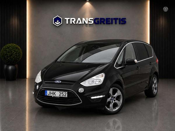 Black Ford S-Max 2012 in Vilnius, with an engine capacity of 2.00 L and mileage of 314 thousand km for 4600 €, photo 1 on AUTOMOTO.COM.LV