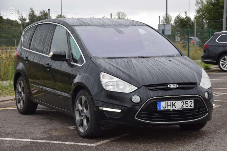 Melns Ford S-Max 2012 Viļņa, ar dzinēja tilpumu 2.00 L un nobraukumu 314 tūkst. km par 4600 €, foto 6 vietnē AUTOMOTO.COM.LV