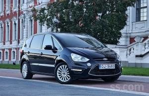 Black Ford S-Max 2012 in Jelgava, with an engine capacity of 2.00 L and mileage of 260 thousand km for 4890 €, photo  on AUTOMOTO.COM.LV