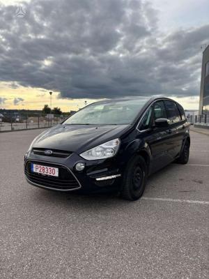Melns Ford S-Max 2012 Kauņa, ar dzinēja tilpumu 2.00 L un nobraukumu 312 tūkst. km par 3900 €, foto  vietnē AUTOMOTO.COM.LV