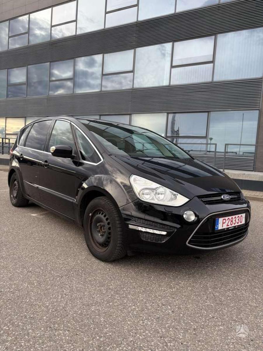 Melns Ford S-Max 2012 Kauņa, ar dzinēja tilpumu 2.00 L un nobraukumu 312 tūkst. km par 3900 €, foto 4 vietnē AUTOMOTO.COM.LV
