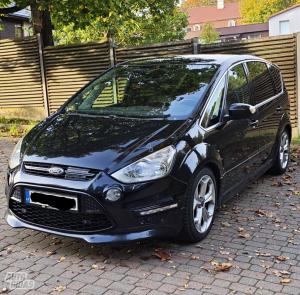 Black Ford S-Max 2012 in Vilnius, with an engine capacity of 2.20 L and mileage of 340 thousand km for 4000 €, photo 3 on AUTOMOTO.COM.LV
