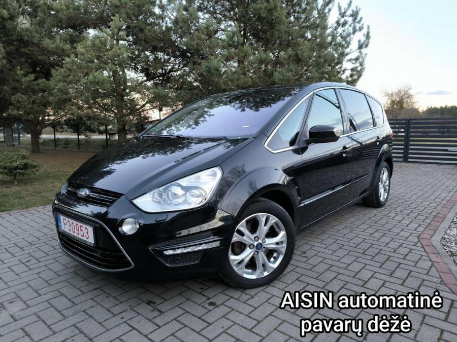 Black Ford S-Max 2013 in Druskininkai, with an engine capacity of 2.20 L and mileage of 257 thousand km for 6490 €, photo 1 on AUTOMOTO.COM.LV