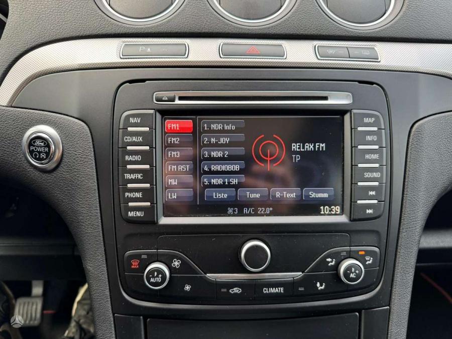 Black Ford S-Max 2013 in Jurbarkas, with an engine capacity of 2.00 L and mileage of 245 thousand km for 5450 €, photo 17 on AUTOMOTO.COM.LV