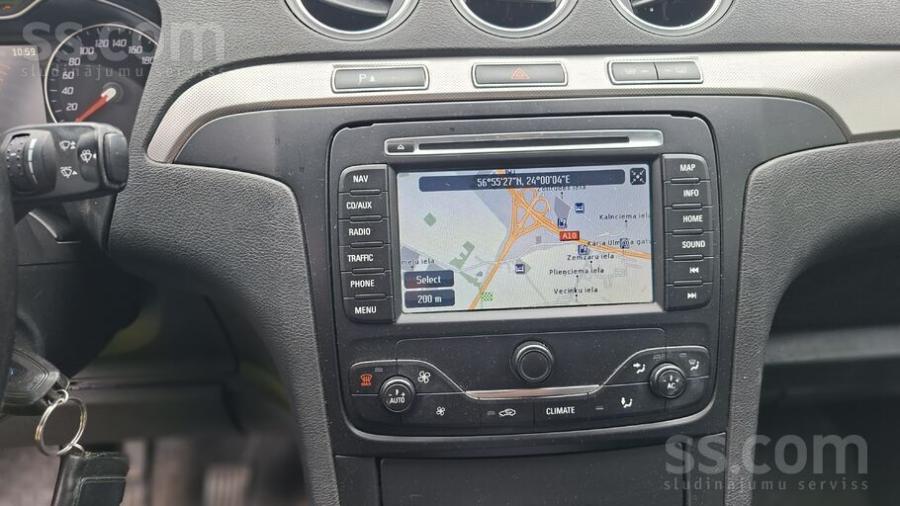 Black Ford S-Max 2013 in Riga, with an engine capacity of 2.00 L and mileage of 254 thousand km for 4999 €, photo 11 on AUTOMOTO.COM.LV