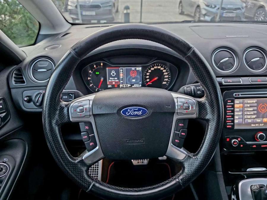 Black Ford S-Max 2013 in Siauliai, with an engine capacity of 2.20 L and mileage of 189 thousand km for 5650 €, photo 19 on AUTOMOTO.COM.LV