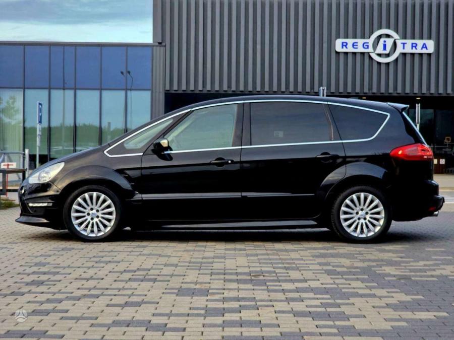 Melns Ford S-Max 2013 Šauļi, ar dzinēja tilpumu 2.20 L un nobraukumu 189 tūkst. km par 5650 €, foto 9 vietnē AUTOMOTO.COM.LV