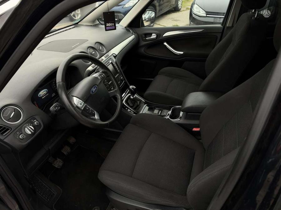 Melns Ford S-Max 2013 Utena, ar dzinēja tilpumu 2.00 L un nobraukumu 204 tūkst. km par 4250 €, foto 8 vietnē AUTOMOTO.COM.LV