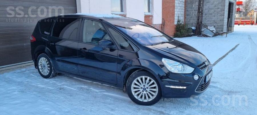 Melns Ford S-Max 2014 Gulbene, ar dzinēja tilpumu 2.00 L un nobraukumu 309 tūkst. km par 6150 €, foto 9 vietnē AUTOMOTO.COM.LV