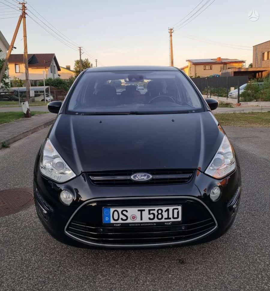 Melns Ford S-Max 2014 Panevēža, ar dzinēja tilpumu 2.18 L un nobraukumu 256 tūkst. km par 5800 €, foto 8 vietnē AUTOMOTO.COM.LV