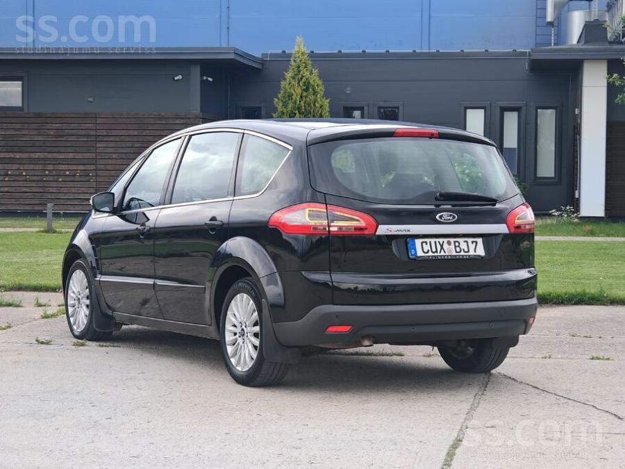 Black Ford S-Max 2014 in Riga, with an engine capacity of 2.00 L and mileage of 265 thousand km for 6390 €, photo 6 on AUTOMOTO.COM.LV