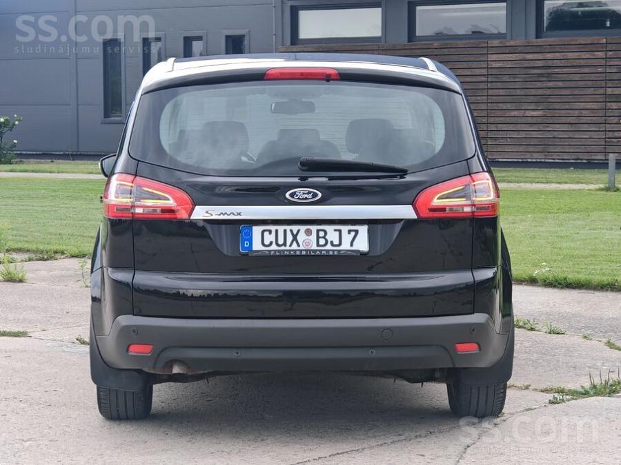 Black Ford S-Max 2014 in Riga, with an engine capacity of 2.00 L and mileage of 265 thousand km for 6390 €, photo 7 on AUTOMOTO.COM.LV