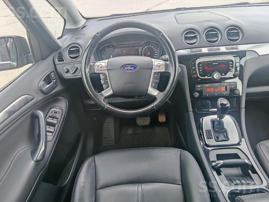 Black Ford S-Max 2014 in Riga, with an engine capacity of 2.00 L and mileage of 265 thousand km for 6390 €, photo 25 on AUTOMOTO.COM.LV