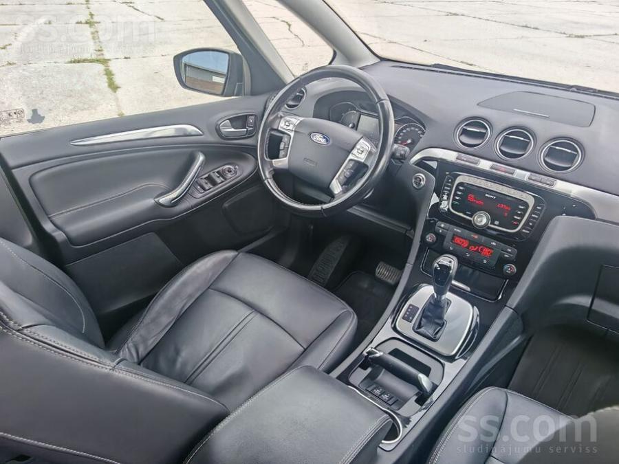 Black Ford S-Max 2014 in Riga, with an engine capacity of 2.00 L and mileage of 265 thousand km for 6390 €, photo 29 on AUTOMOTO.COM.LV