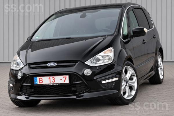 Black Ford S-Max 2014 in Tukums, with an engine capacity of 2.00 L and mileage of 201 thousand km for 7200 €, photo 3 on AUTOMOTO.COM.LV