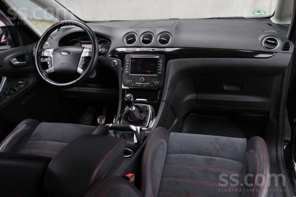 Black Ford S-Max 2014 in Tukums, with an engine capacity of 2.00 L and mileage of 201 thousand km for 7200 €, photo 11 on AUTOMOTO.COM.LV