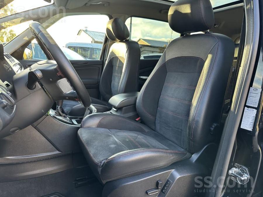 Black Ford S-Max 2014 in Tukums, with an engine capacity of 2.00 L and mileage of 269 thousand km for 6990 €, photo 14 on AUTOMOTO.COM.LV