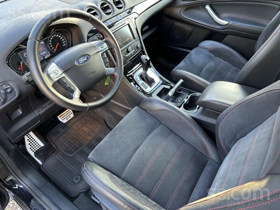 Black Ford S-Max 2014 in Tukums, with an engine capacity of 2.00 L and mileage of 269 thousand km for 6990 €, photo 15 on AUTOMOTO.COM.LV