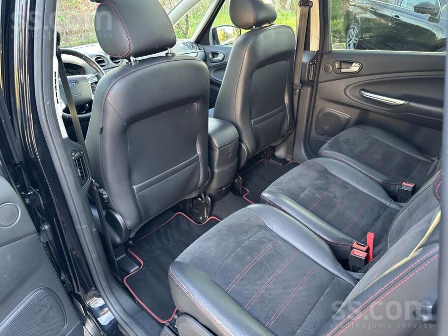 Black Ford S-Max 2014 in Tukums, with an engine capacity of 2.00 L and mileage of 269 thousand km for 6990 €, photo 18 on AUTOMOTO.COM.LV