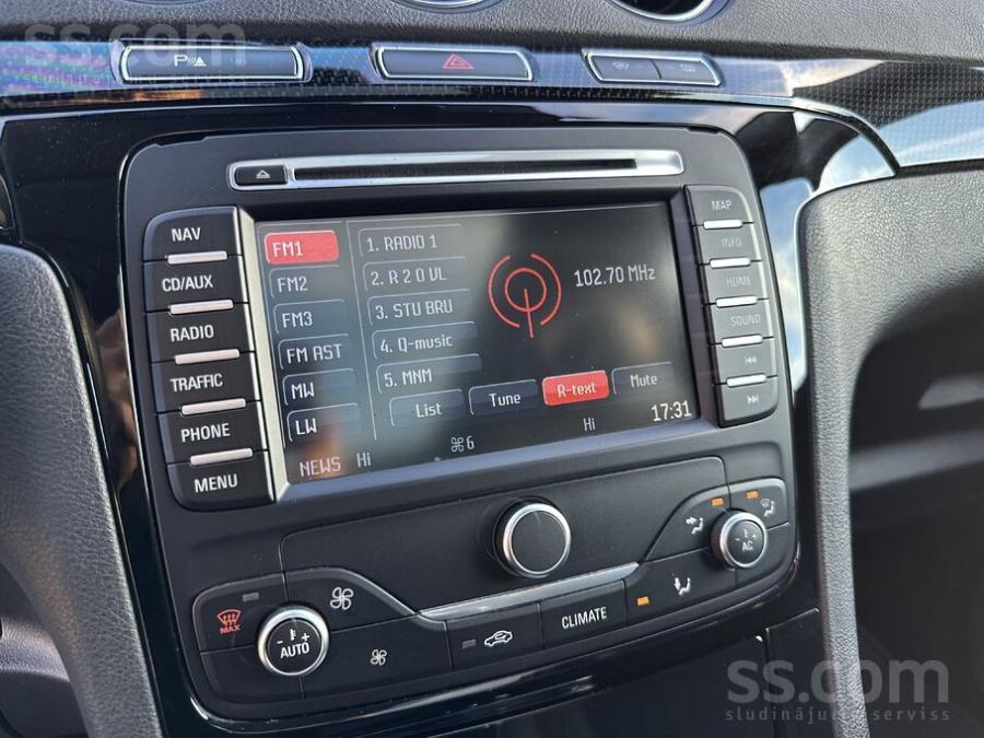 Black Ford S-Max 2014 in Tukums, with an engine capacity of 2.00 L and mileage of 269 thousand km for 6990 €, photo 25 on AUTOMOTO.COM.LV