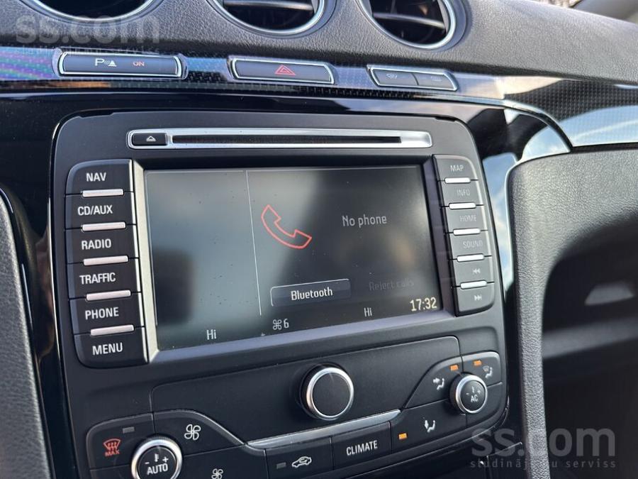 Black Ford S-Max 2014 in Tukums, with an engine capacity of 2.00 L and mileage of 269 thousand km for 6990 €, photo 28 on AUTOMOTO.COM.LV