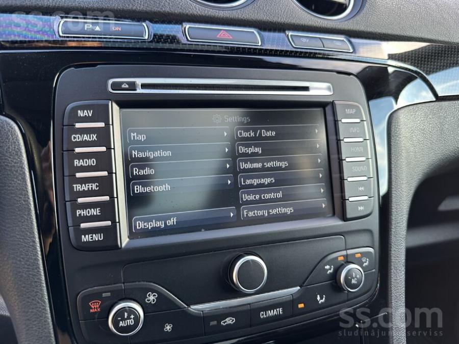 Black Ford S-Max 2014 in Tukums, with an engine capacity of 2.00 L and mileage of 269 thousand km for 6990 €, photo 29 on AUTOMOTO.COM.LV