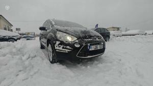 Black Ford S-Max 2015 in Vilnius, with an engine capacity of 2.00 L and mileage of 250 thousand km for 6900 €, photo 4 on AUTOMOTO.COM.LV
