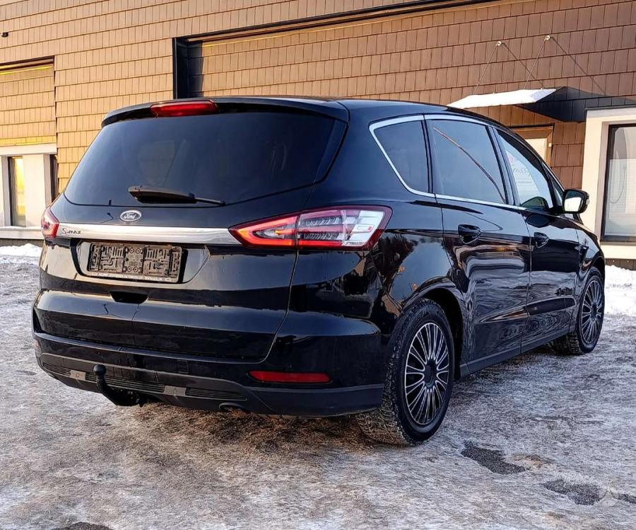 Black Ford S-Max 2015 in Kaunas, with an engine capacity of 2.00 L and mileage of 262 thousand km for 7450 €, photo 5 on AUTOMOTO.COM.LV