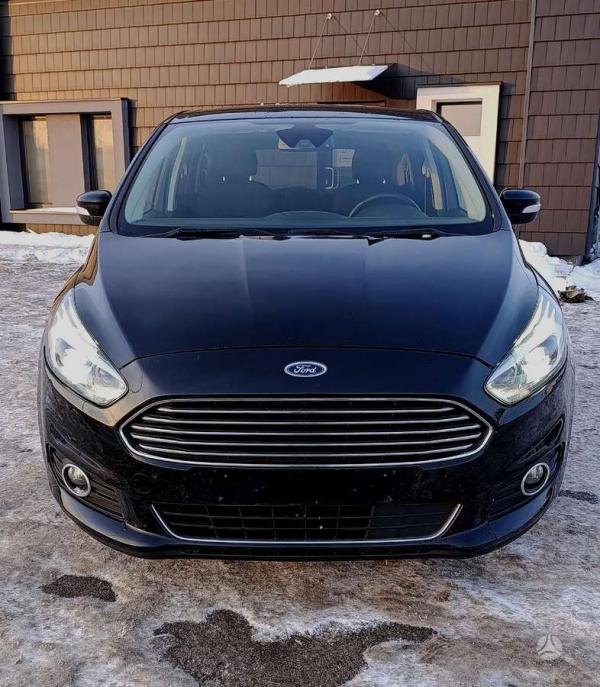 Black Ford S-Max 2015 in Kaunas, with an engine capacity of 2.00 L and mileage of 262 thousand km for 7450 €, photo 6 on AUTOMOTO.COM.LV