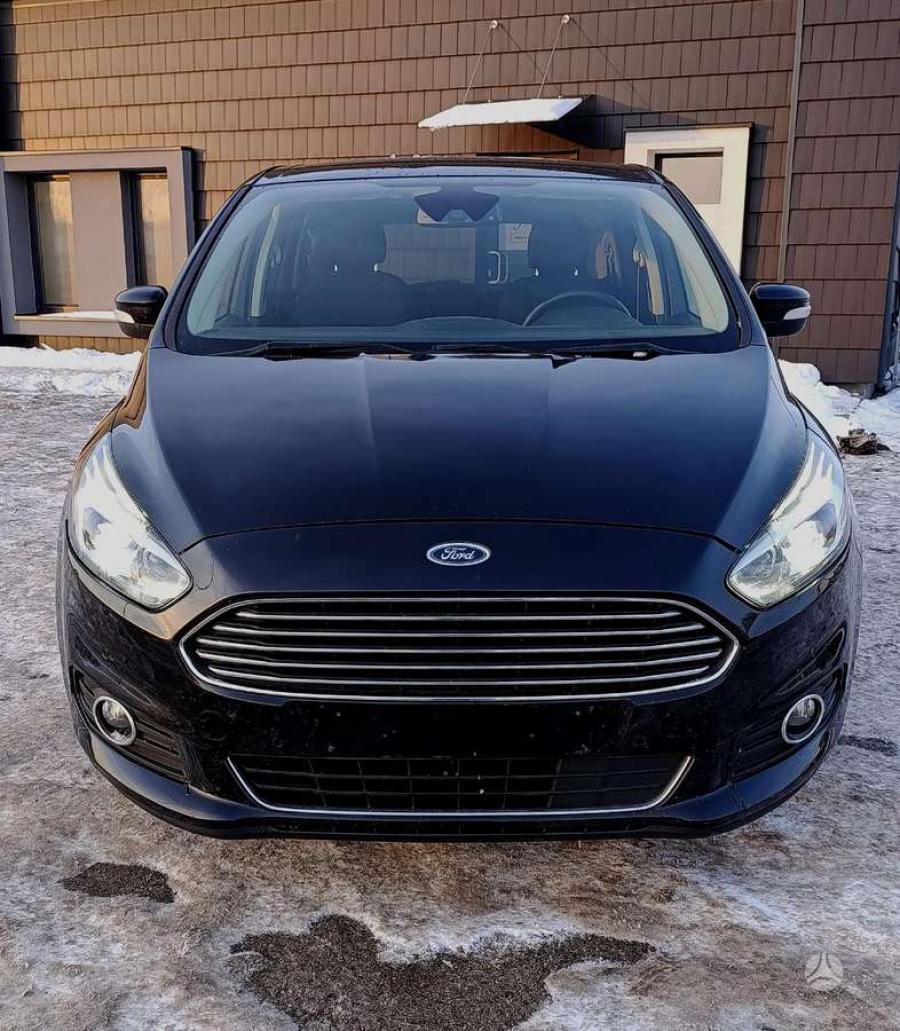 Black Ford S-Max 2015 in Kaunas, with an engine capacity of 2.00 L and mileage of 262 thousand km for 7450 €, photo 6 on AUTOMOTO.COM.LV