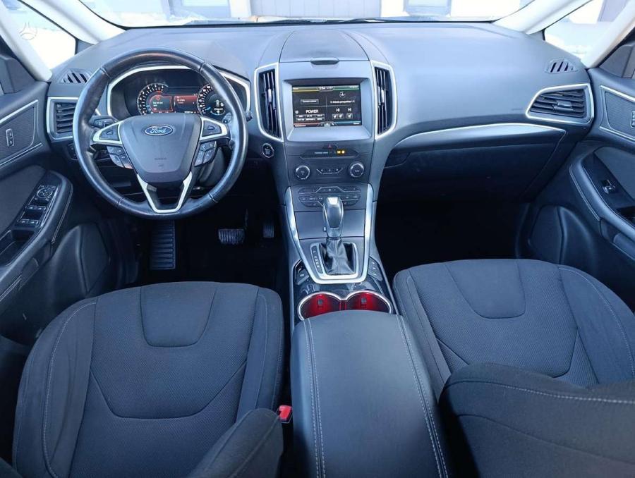 Melns Ford S-Max 2015 Kauņa, ar dzinēja tilpumu 2.00 L un nobraukumu 262 tūkst. km par 6900 €, foto 7 vietnē AUTOMOTO.COM.LV