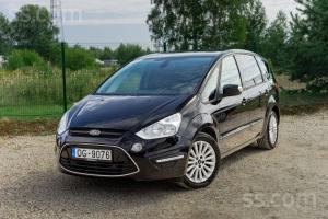 Black Ford S-Max 2015 in Riga, with an engine capacity of 2.00 L and mileage of 0 thousand km for 6890 €, photo  on AUTOMOTO.COM.LV