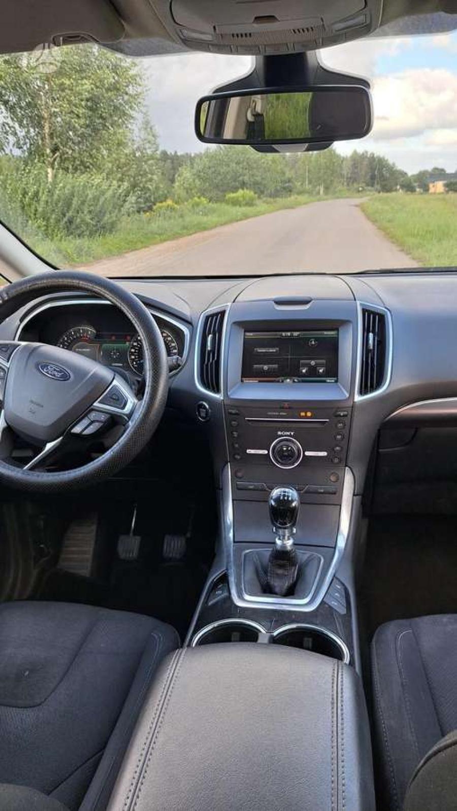 Melns Ford S-Max 2015 Tauragė, ar dzinēja tilpumu 2.00 L un nobraukumu 225 tūkst. km par 7100 €, foto 7 vietnē AUTOMOTO.COM.LV