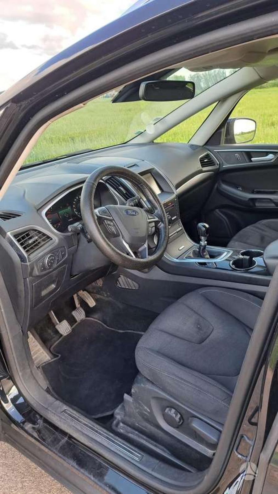 Melns Ford S-Max 2015 Tauragė, ar dzinēja tilpumu 2.00 L un nobraukumu 225 tūkst. km par 7100 €, foto 8 vietnē AUTOMOTO.COM.LV