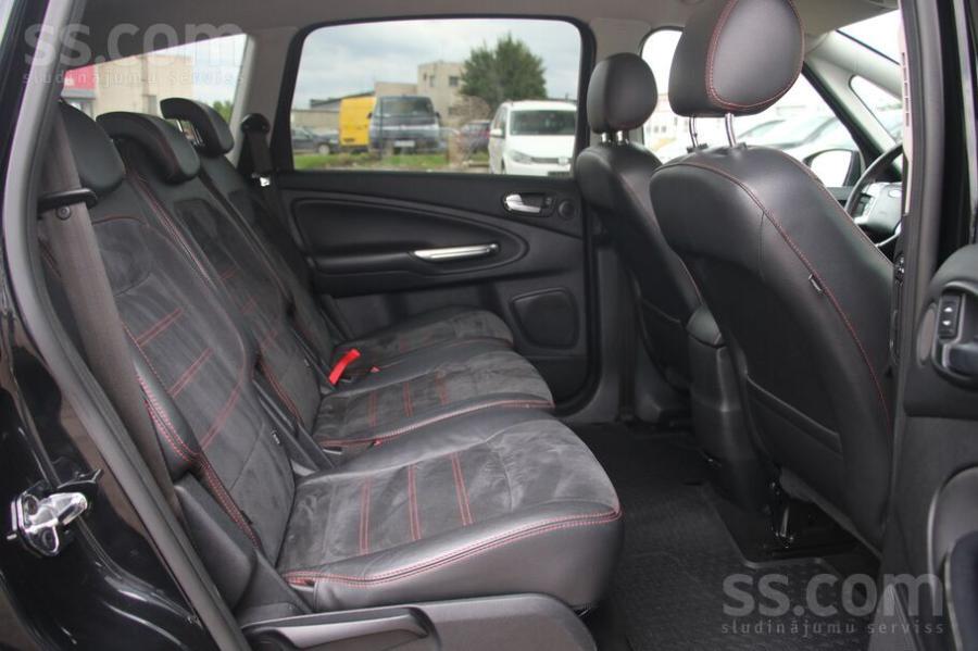 Melns Ford S-Max 2015 Tukums, ar dzinēja tilpumu 2.00 L un nobraukumu 233 tūkst. km par 8998 €, foto 13 vietnē AUTOMOTO.COM.LV
