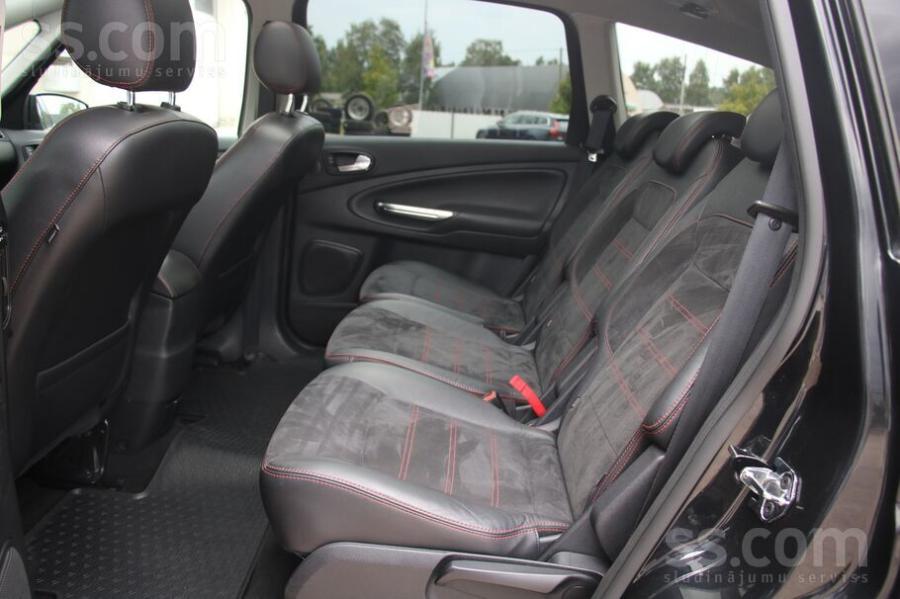 Melns Ford S-Max 2015 Tukums, ar dzinēja tilpumu 2.00 L un nobraukumu 233 tūkst. km par 8998 €, foto 16 vietnē AUTOMOTO.COM.LV