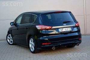 Melns Ford S-Max 2016 Rīga, ar dzinēja tilpumu 2.00 L un nobraukumu 260 tūkst. km par 12999 €, foto 5 vietnē AUTOMOTO.COM.LV