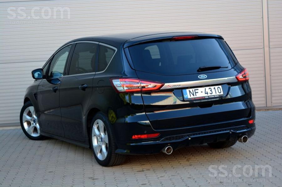 Melns Ford S-Max 2016 Rīga, ar dzinēja tilpumu 2.00 L un nobraukumu 260 tūkst. km par 12999 €, foto 5 vietnē AUTOMOTO.COM.LV